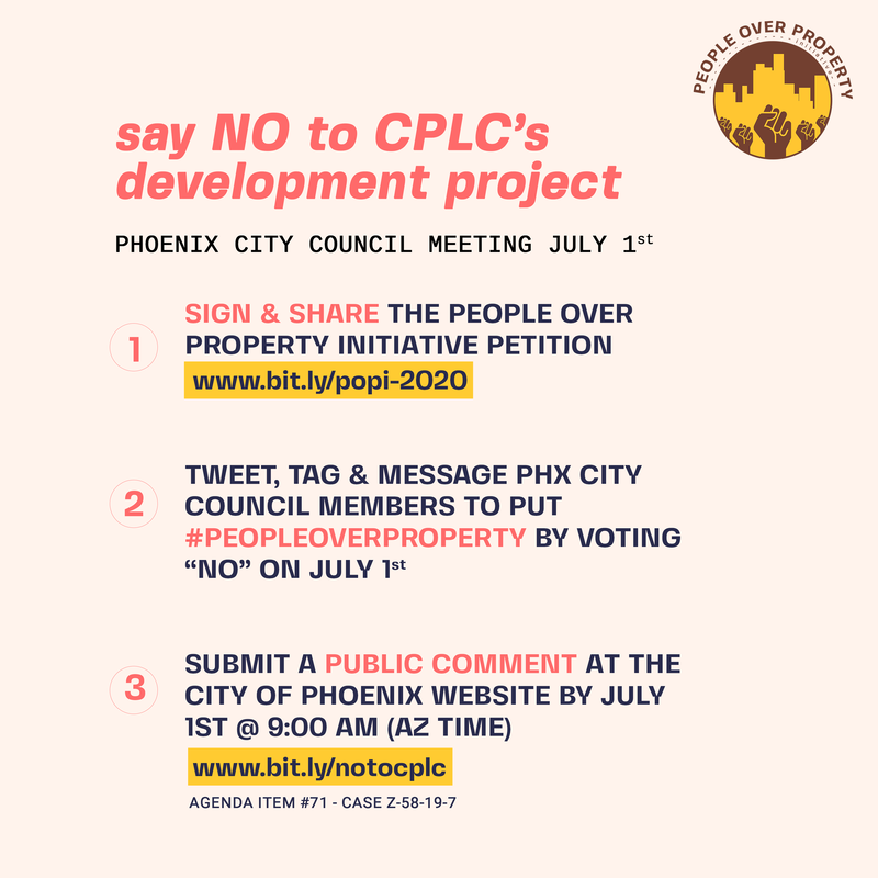 People Over Property Initiative - Mass Liberation AZ